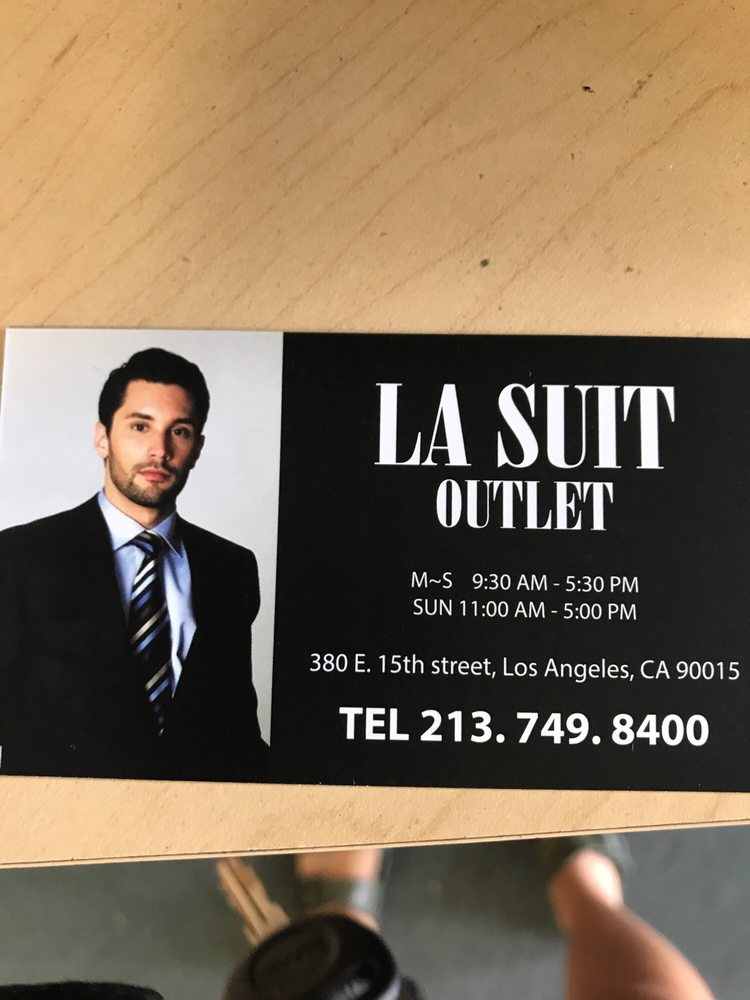 LA SUIT OUTLET - 12 Photos & 110 Reviews - 380 E 15th St, Los Angeles ...