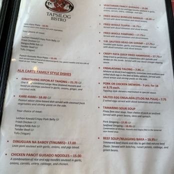 TAPSILOG BISTRO - 2792 Photos & 1476 Reviews - 819 W Hamilton Ave ...