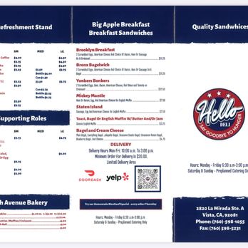 HELLO DELI - Updated December 2025 - 80 Photos & 138 Reviews - 2820 La ...