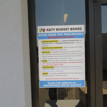 KATY BUDGET BOOKS - Updated June 2025 - 92 Photos & 81 Reviews - 870 S ...