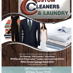 CUSTOM CLEANERS & LAUNDRY - 32 Photos - 2107 Wedgewood Dr, El Paso ...