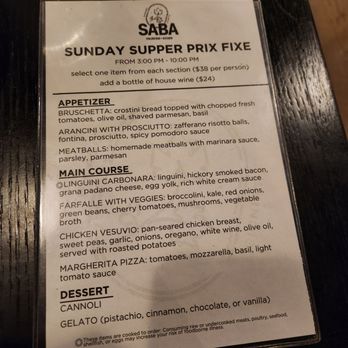SABA ITALIAN BAR + KITCHEN - Updated May 2025 - 402 Photos & 335 ...