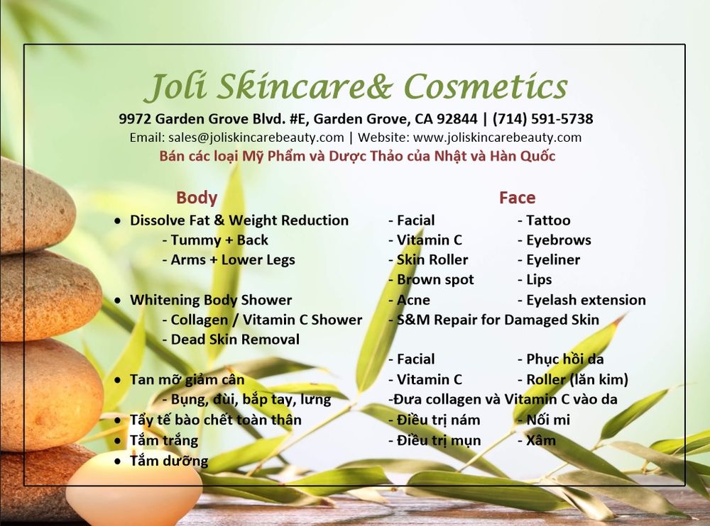 JOLI SKINCARE - Updated July 2025 - 9972 Garden Grove Blvd, Garden ...