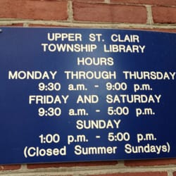 UPPER ST CLAIR LIBRARY - 10 Photos - Libraries - 1820 McLaughlin Run Rd ...