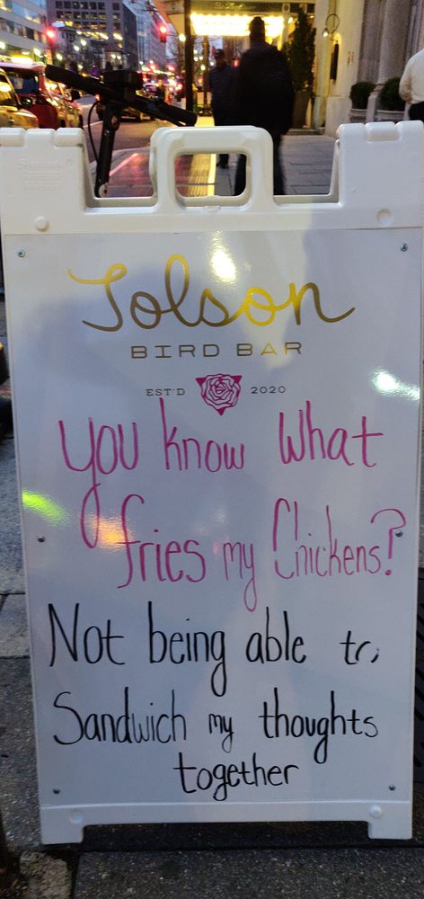 TOLSON BIRD BAR - Bars - 1123 Connecticut Ave NW, Washington, DC ...