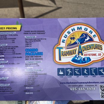 RUSHMORE TRAMWAY ADVENTURES - Updated January 2026 - 45 Photos & 62 ...