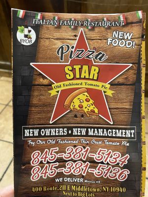 PIZZA STAR - Updated August 2025 - 11 Reviews - 400 NY-211, Middletown ...