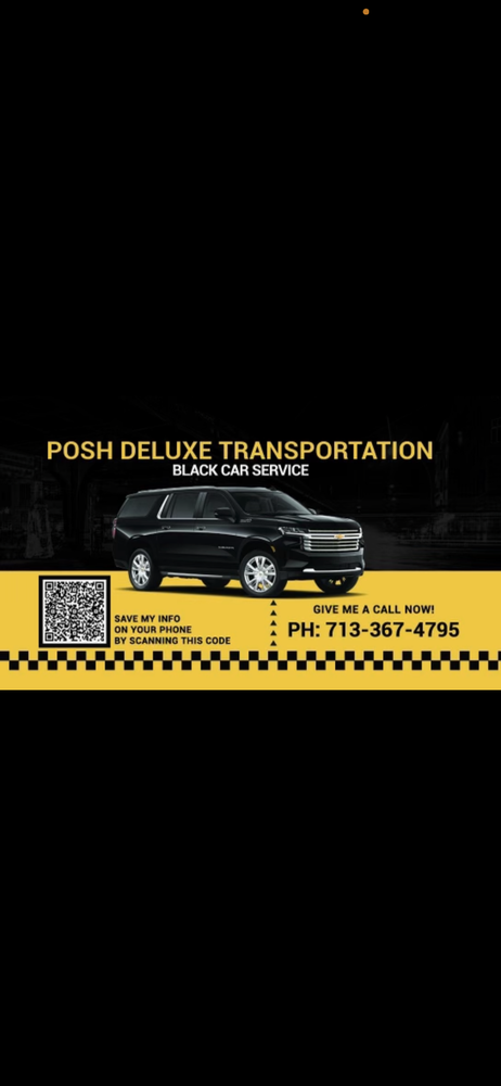 POSH DELUXE TRANSPORTATION - Updated September 2024 - Missouri City ...