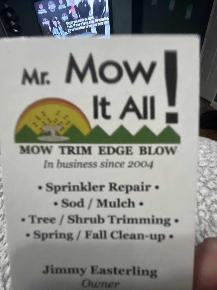 MR. MOW IT ALL - Updated September 2024 - Ponte Vedra Beach, Florida - Landscaping - Phone ...