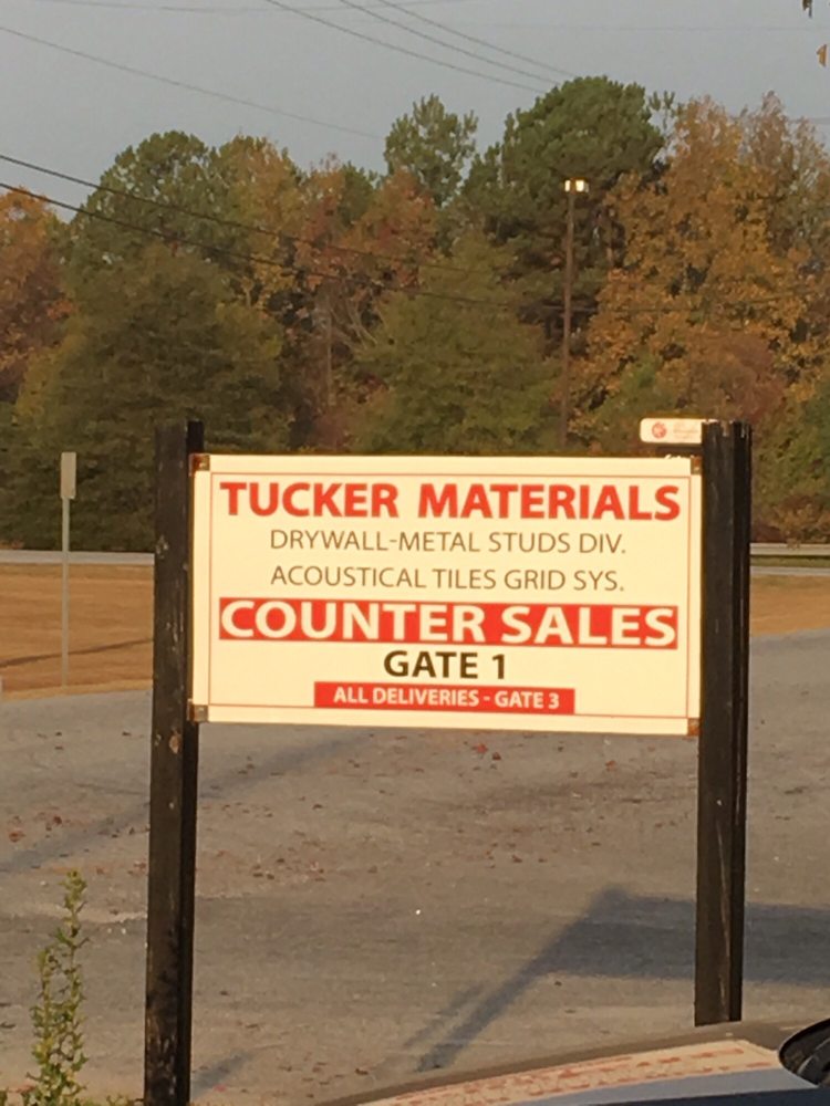 TUCKER MATERIALS - Updated October 2025 - 101 Bi Lo Blvd, Greenville ...