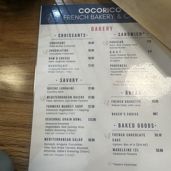 COCORICO BAKERY & CAFE - Updated June 2024 - 37 Photos & 14 Reviews ...