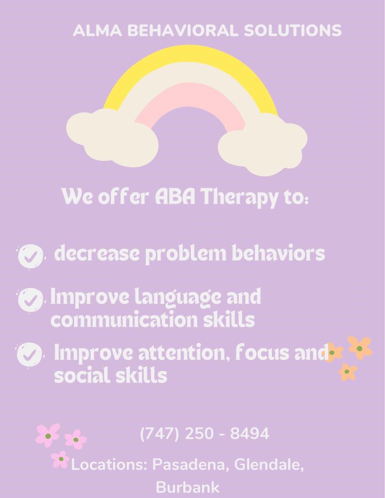 ALMA BEHAVIORAL SOLUTIONS - Updated April 2024 - 727 East Arrow Hwy ...