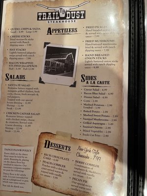 TRAIL DUST - 10 Reviews - 402 J M Lindsay Blvd, Lindsay, Texas ...