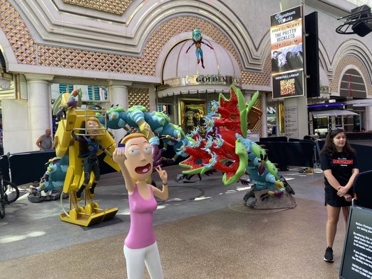 RICK AND MORTY STATUE DISPLAY - Updated December 2025 - 129 E Fremont ...