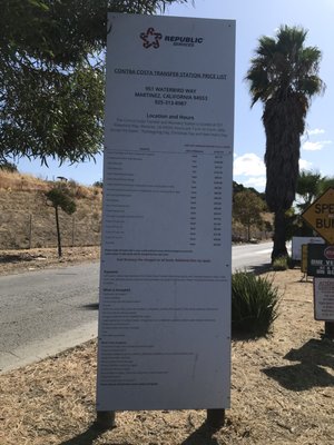 REPUBLIC SERVICES CONTRA COSTA TRANSFER STATION - Updated December 2025 ...