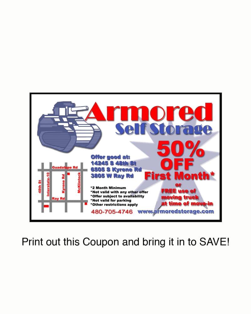 ARMORED SELF-STORAGE - Updated July 2025 - 13 Reviews - 14245 S 48th St ...