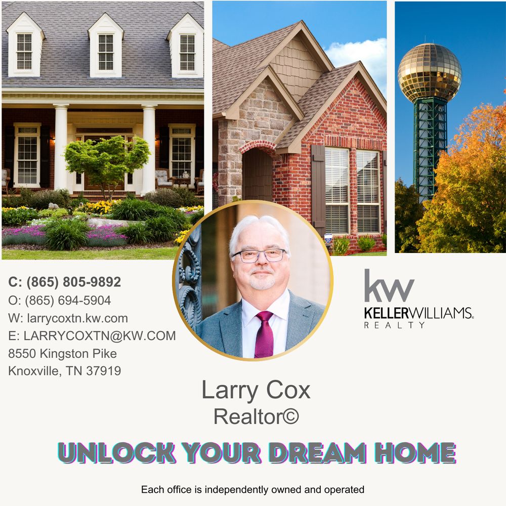 LARRY COX - KELLER WILLIAMS REALTY - Updated April 2025 - Contact Agent ...