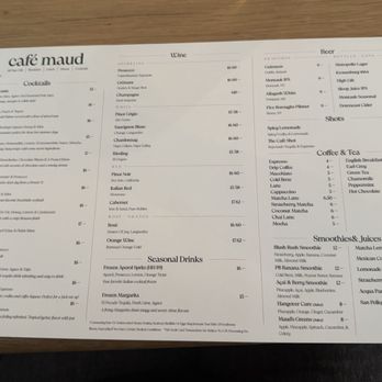 CAFÉ MAUD - Updated November 2025 - 202 Photos & 91 Reviews - 132 2nd ...