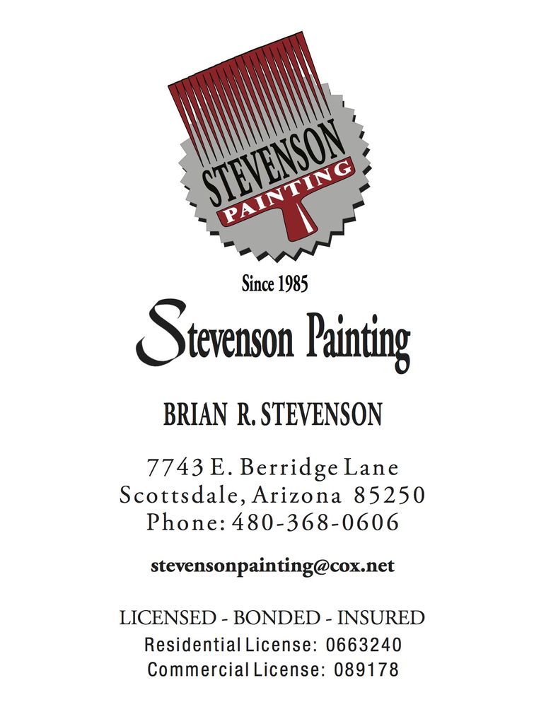 STEVENSON PAINTING - Updated July 2025 - Scottsdale, Arizona - Painters ...