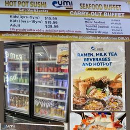 UMI HOT POT SUSHI & SEAFOOD BUFFET - Updated June 2025 - 162 Photos ...