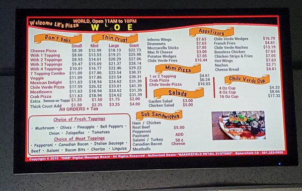 LR’S PIZZA - Updated October 2024 - 59 Photos & 112 Reviews - 707 High ...