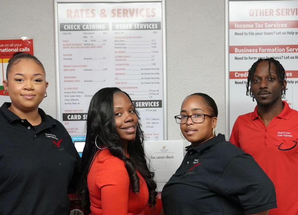 NEXT-N-LINE CASH EXPRESS - Updated December 2025 - Request Information ...