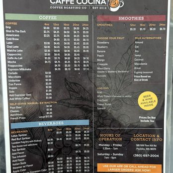 CAFFE COCINA COFFEE ROASTING - Updated July 2024 - 28 Photos & 12 ...