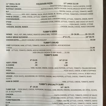 TUBBY’S PIZZA - Updated December 2024 - 10 Photos & 22 Reviews - 917 W ...