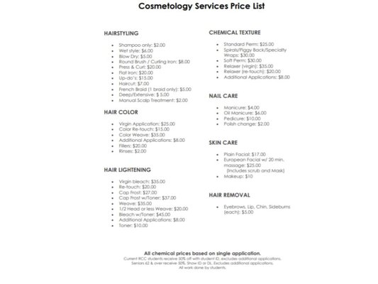 RCC COSMETOLOGY - Updated January 2026 - 26 Photos & 28 Reviews - 4699 ...