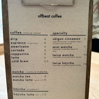 OFFBEAT COFFEE - Updated May 2025 - 292 Photos & 92 Reviews - 600 ...
