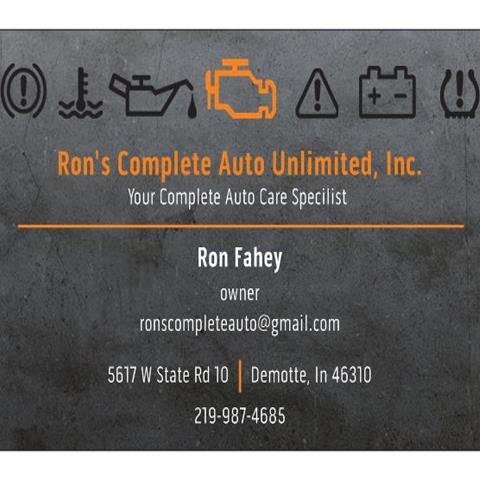 RON’S COMPLETE AUTO UNLIMITED - Updated October 2025 - 5617 W State Rd ...