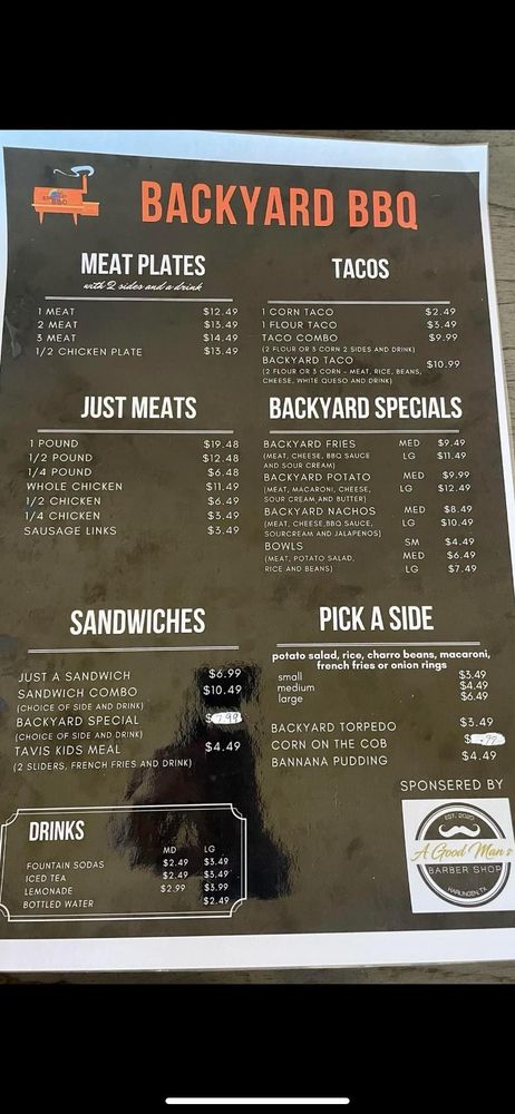 BACKYARD BBQ - Updated February 2025 - 3134 Wilson Rd, Harlingen, Texas ...