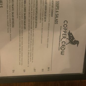 THE COPPER CROW - Updated December 2025 - 207 Photos & 101 Reviews ...