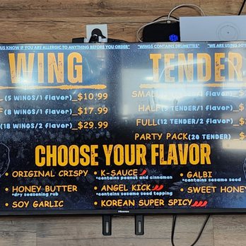 WINGS KOREAN CHICKEN - Updated August 2024 - 157 Photos & 71 Reviews ...
