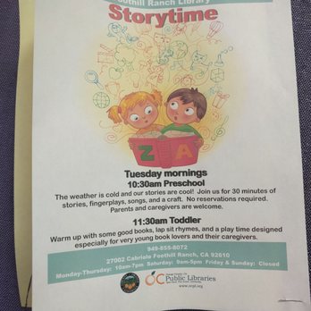 FOOTHILL RANCH LIBRARY - Updated July 2025 - 91 Photos & 33 Reviews ...