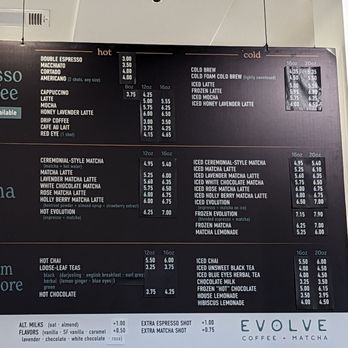 EVOLVE COFFEE + MATCHA - Updated January 2025 - 25 Photos & 20 Reviews ...