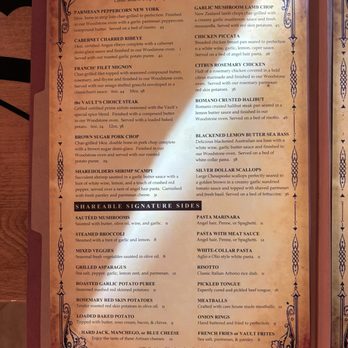 THE VAULT RESTAURANT - Updated January 2025 - 123 Photos & 29 Reviews ...