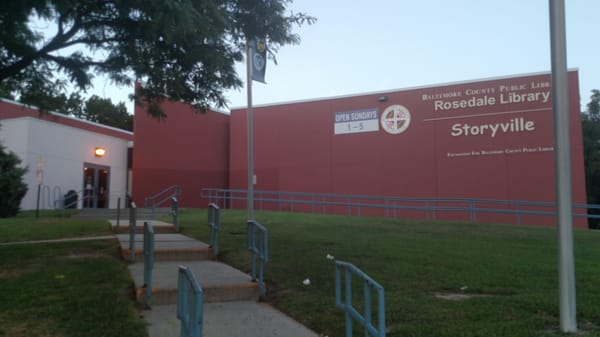 BALTIMORE COUNTY PUBLIC LIBRARY - ROSEDALE BRANCH - Updated October ...