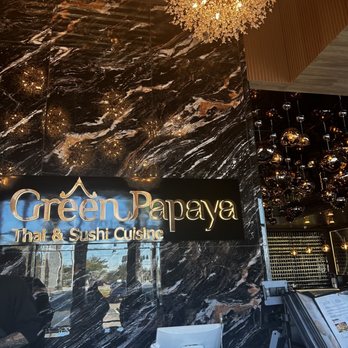 GREEN PAPAYA THAI & SUSHI CUISINE - Updated July 2024 - 490 Photos & 85 ...
