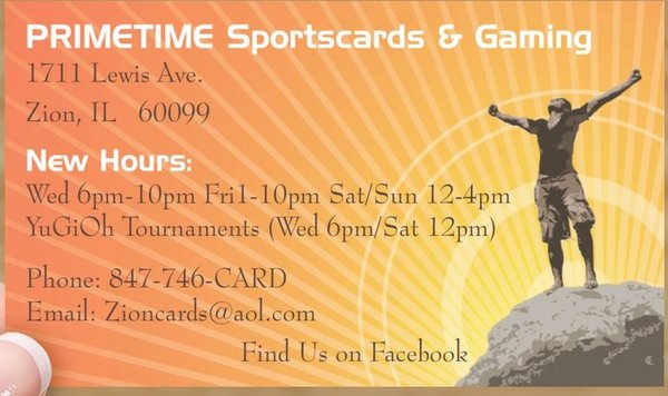 PRIMETIME SPORTSCARDS & COLLECTIBLES - Updated April 2026 - 1711 Lewis ...