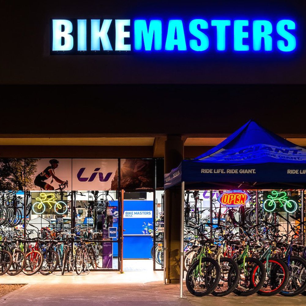 The giant bike shop store