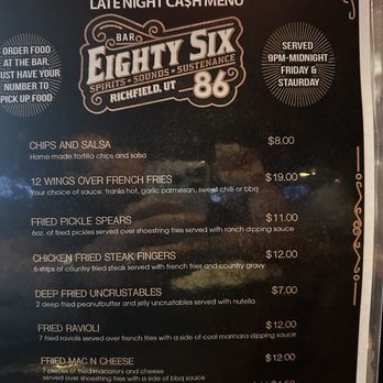 BAR86 - Updated December 2025 - 96 Photos & 94 Reviews - 900 S Cove ...