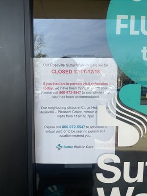 SUTTER HEALTH ROSEVILLE - FOOTHILLS WALK-IN CARE - Updated April 2026 ...
