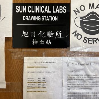 SUN CLINICAL LABORATORIES - Updated December 2025 - 1048 S Garfield Ave, Alhambra, California ...