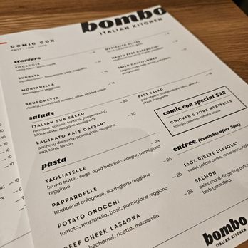 BOMBO ITALIAN KITCHEN - Updated December 2024 - 177 Photos & 98 Reviews ...