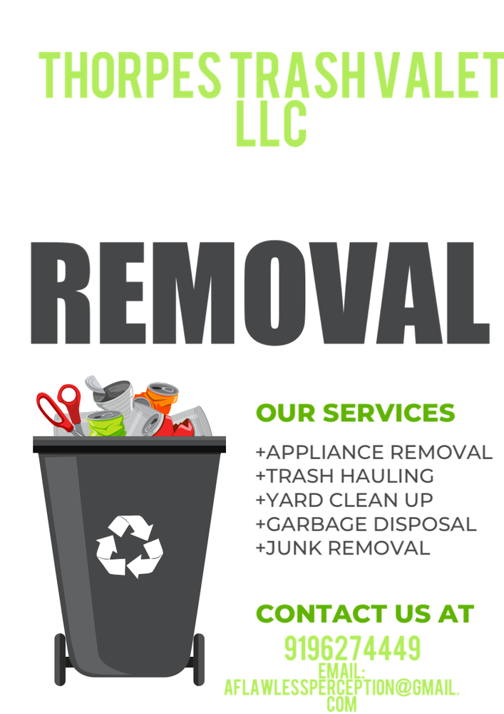 THORPES TRASH VALET - Updated March 2025 - Request a Quote - Raleigh ...