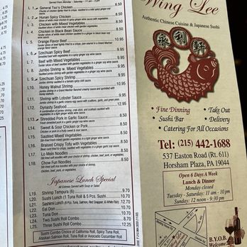WING LEE CUISINE - Updated August 2025 - 52 Photos & 154 Reviews - 537 ...