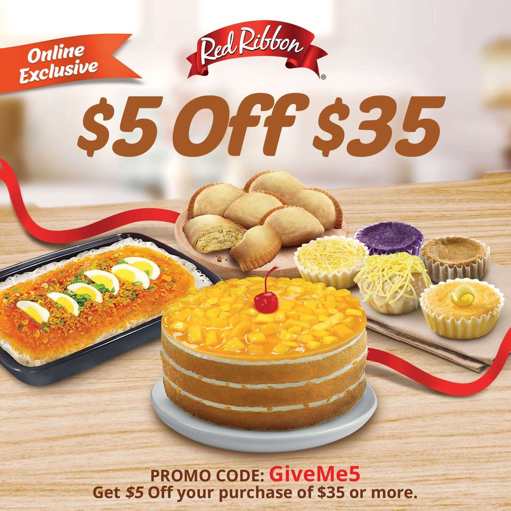 RED RIBBON BAKESHOP - Updated January 2025 - 106 Photos & 40 Reviews ...