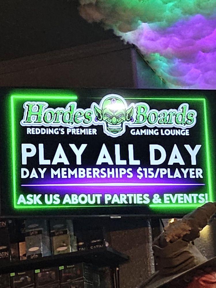 HORDES & BOARDS - Updated August 2025 - 1250 Hartnell Ave, Redding ...