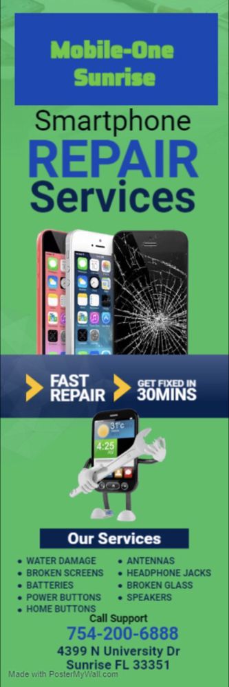 MOBILE ONE - SUNRISE - Updated July 2025 - Request a Quote - 4399 N University Dr, Sunrise ...